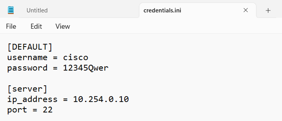 How to hide your credentials in Python script?